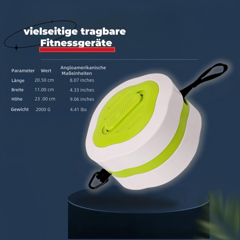 Portable Cable Machine - 3-Level Adjustable Resistance Fitness Pulley ...