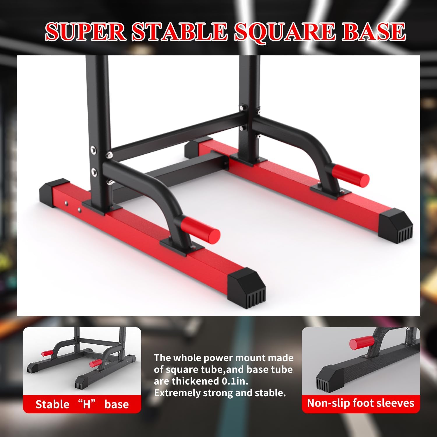 K KiNGKANG Power Tower Dip Station, Multi-Function Assistive Trainer ...